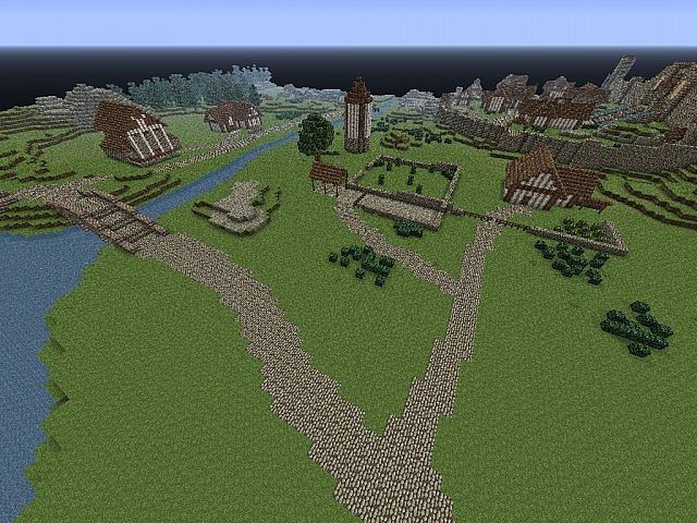 Skyrim Whiterun Minecraft Map