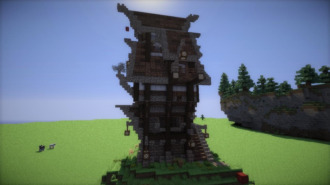 Steam Punk-ish Big House DOWNLOADABLE Minecraft Map