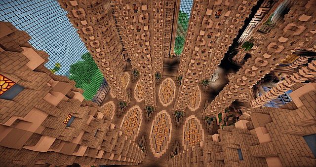 Spawn complex Minecraft Map