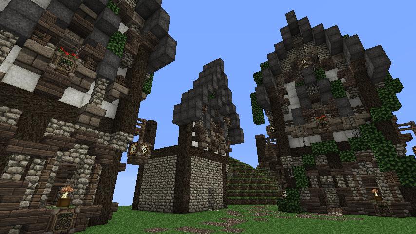 Small town Minecraft Map