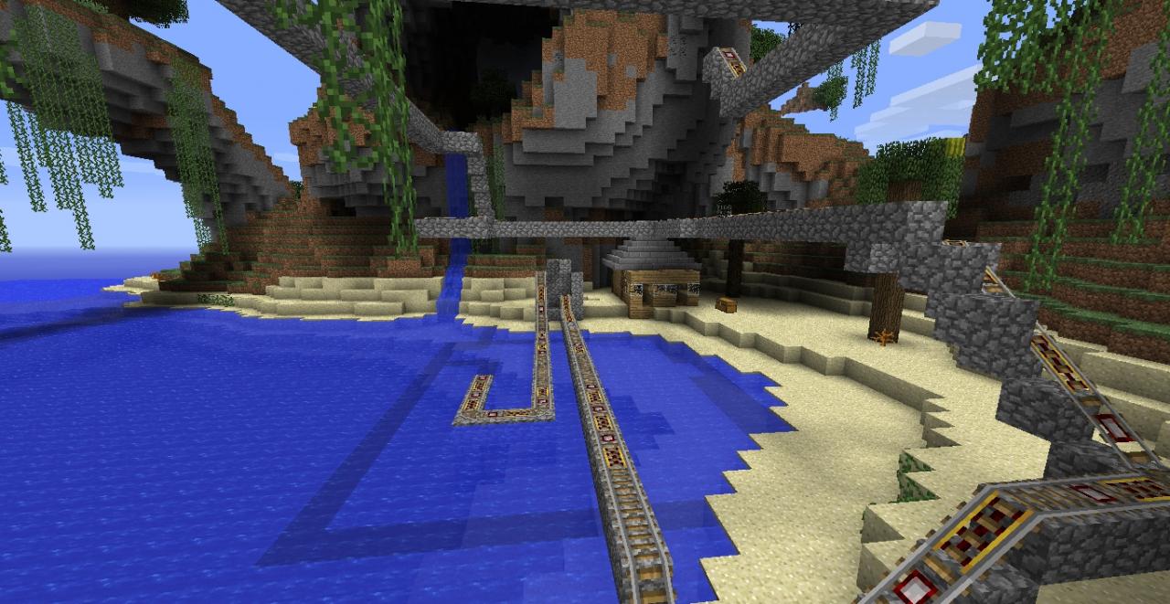 loop coaster for roller coaster contest Minecraft Map