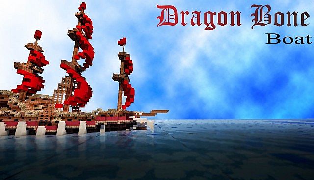 DragonBone Boat Minecraft Map