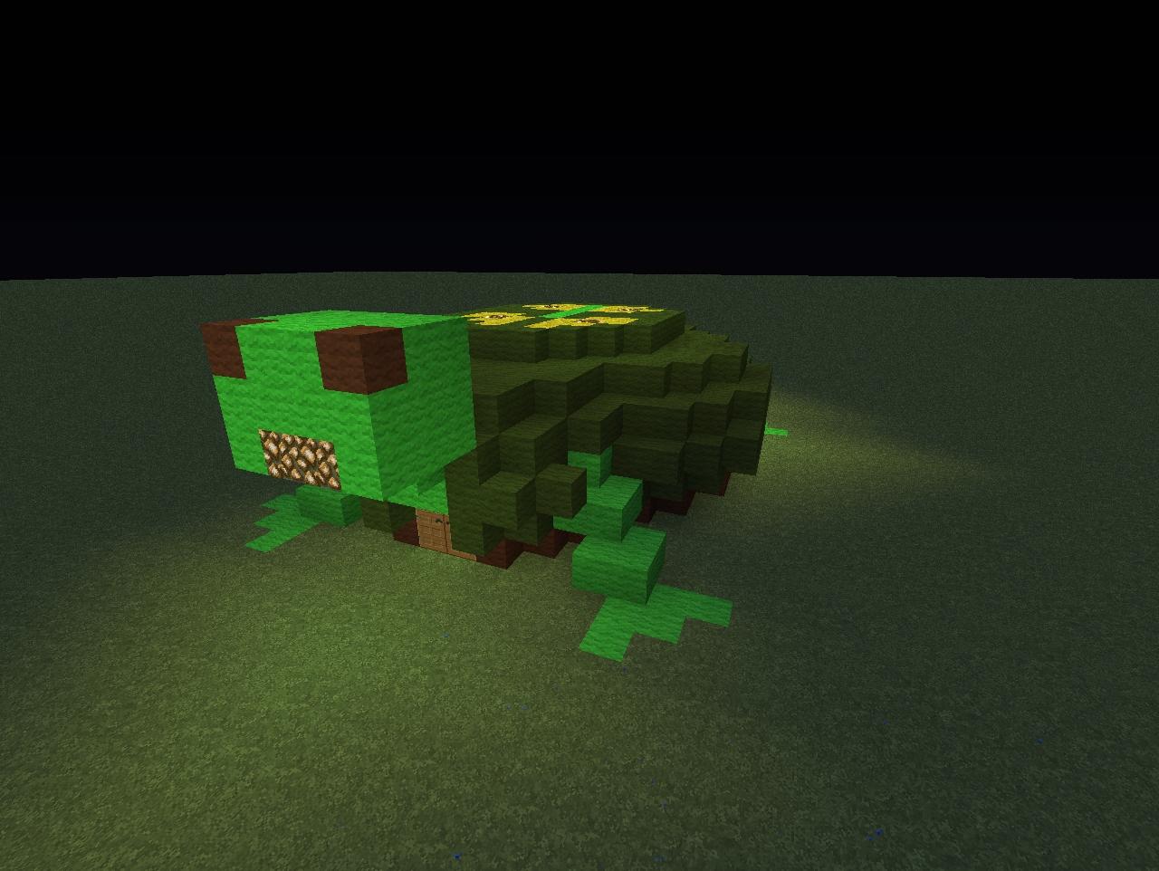 Turtle in vanila minecraft :) (house) Minecraft Project