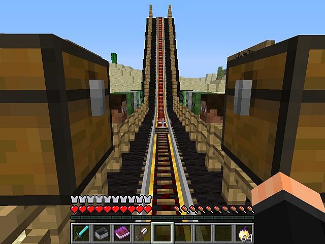 Roller Coaster Minecraft Map