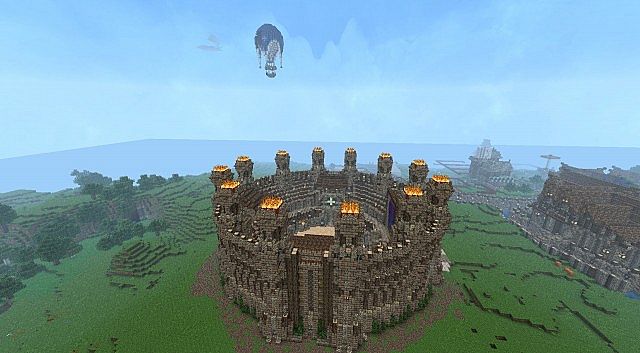 Medieval Style Arena Minecraft Map