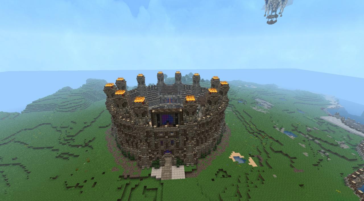 Medieval Style Arena Minecraft Map