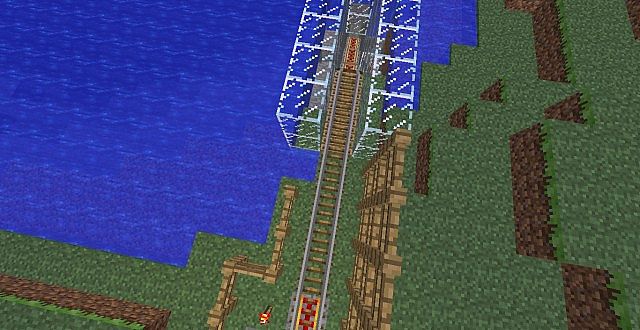 the CRAZY coaster (TU3) Minecraft Map