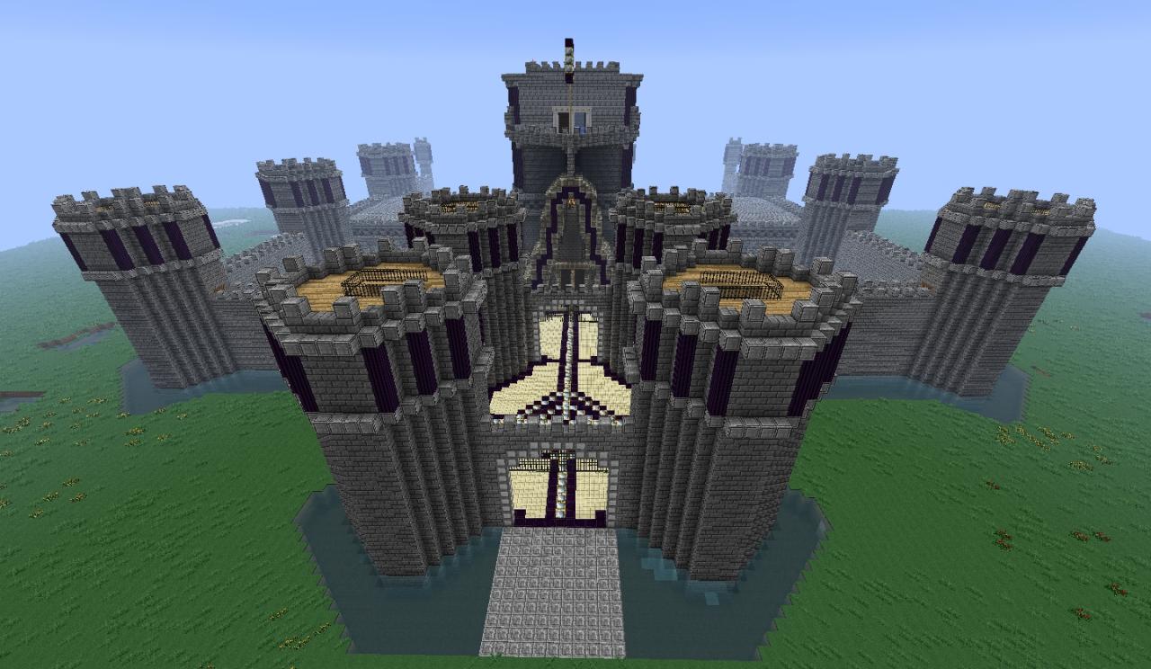 Castle Build Finished Minecraft Map