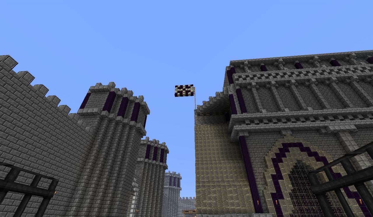 Castle Build Finished Minecraft Map