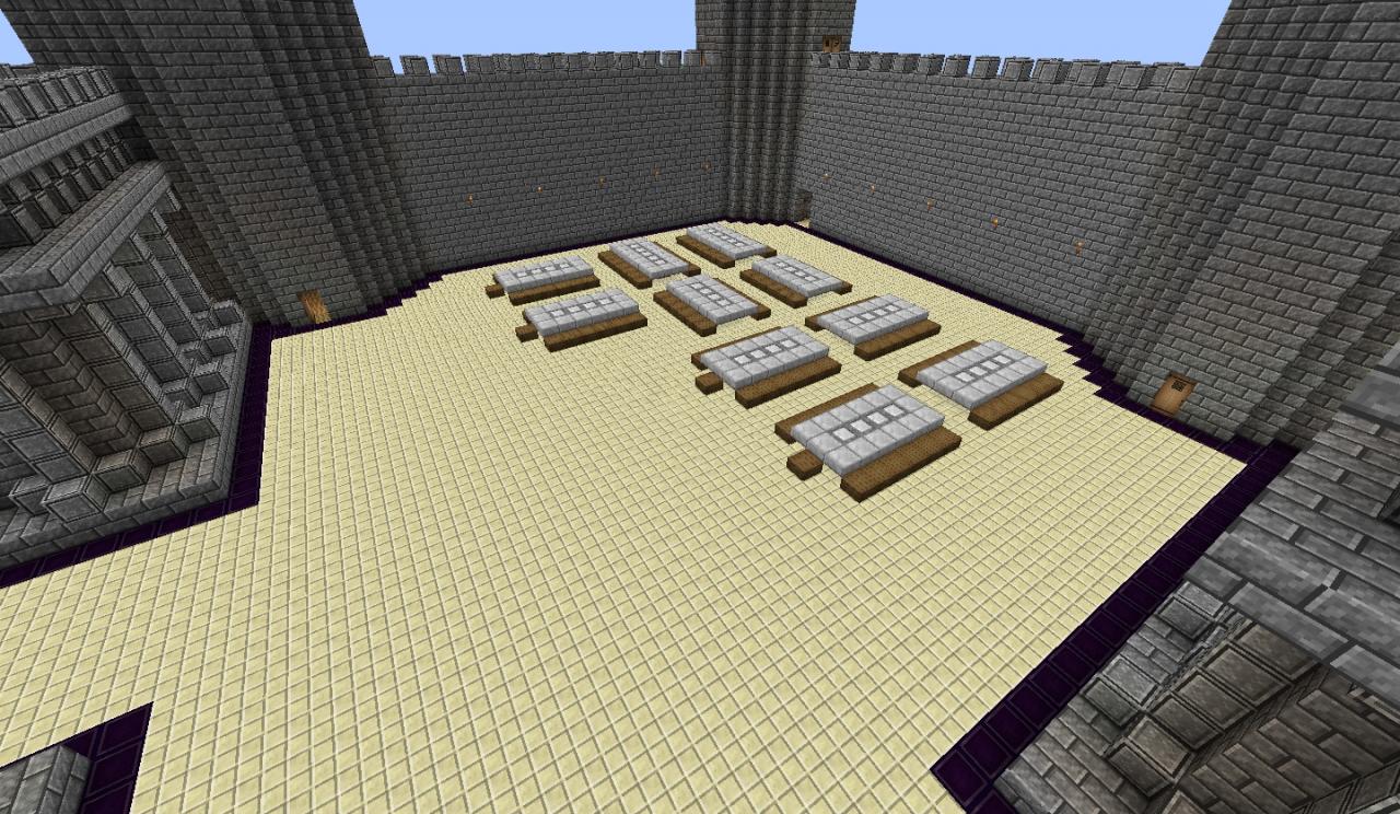 Castle Build Finished Minecraft Map