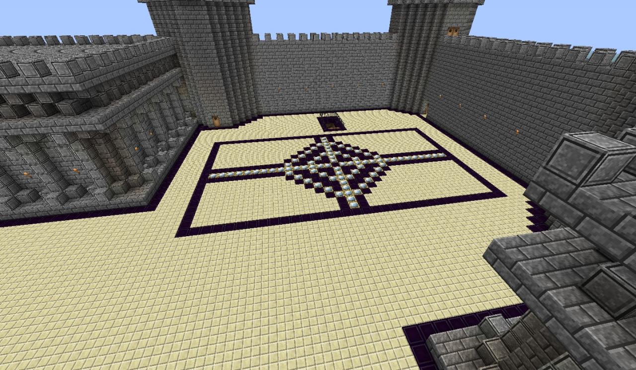 Castle Build Finished Minecraft Map
