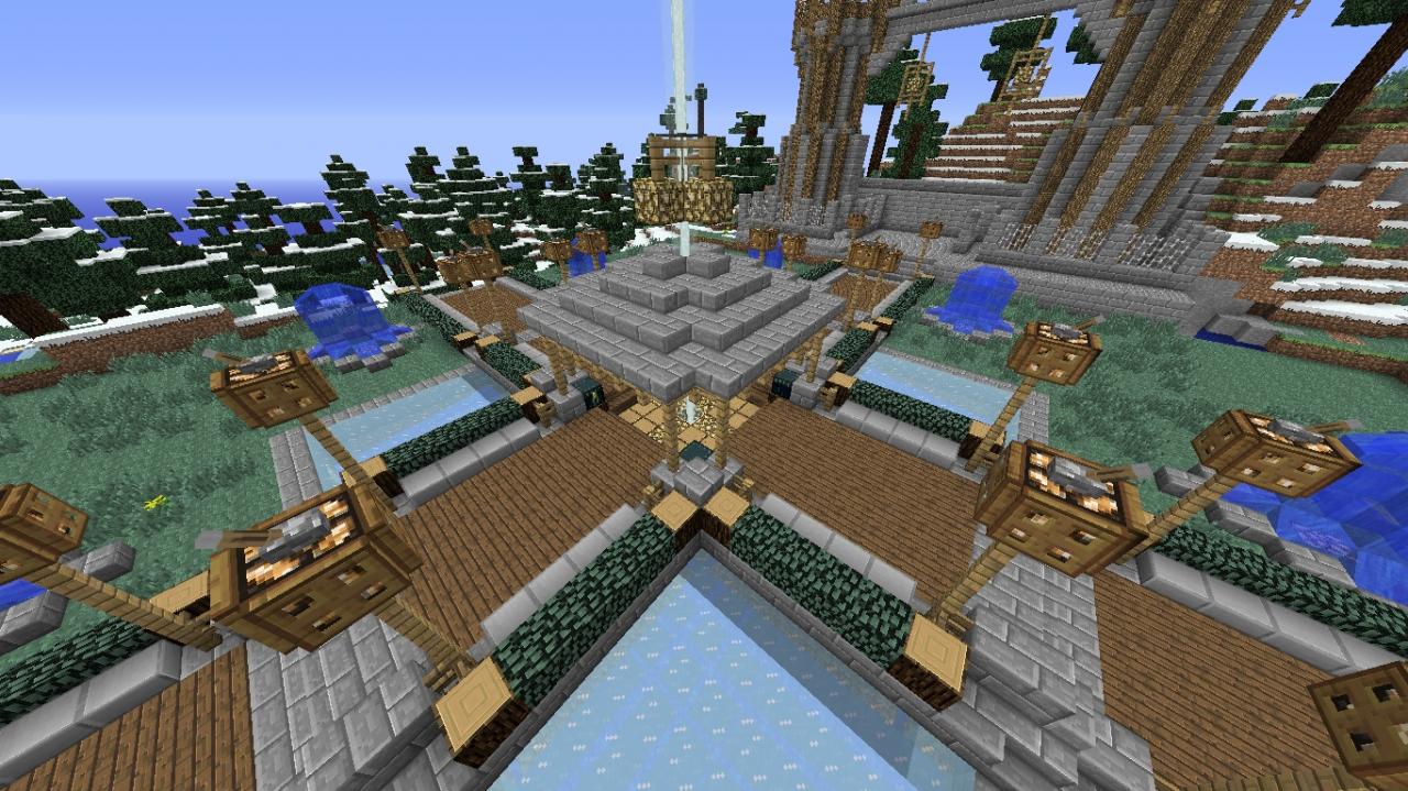 Small Server Spawn :D Minecraft Map