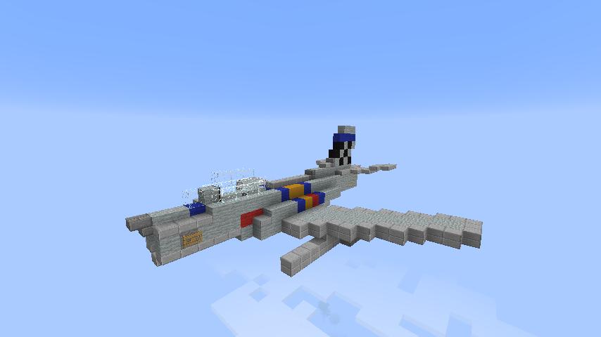 F-86 Sabre Minecraft Map