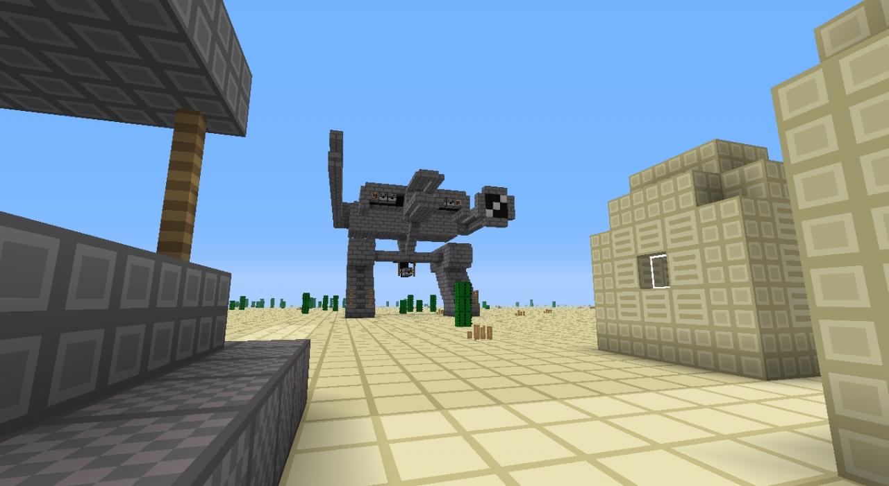 Metal Gear Rex Minecraft Map
