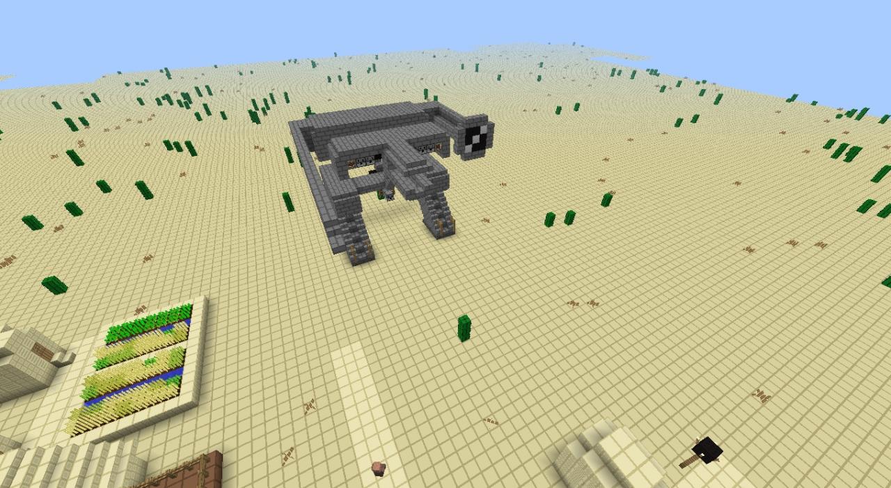 Metal Gear Rex Minecraft Map