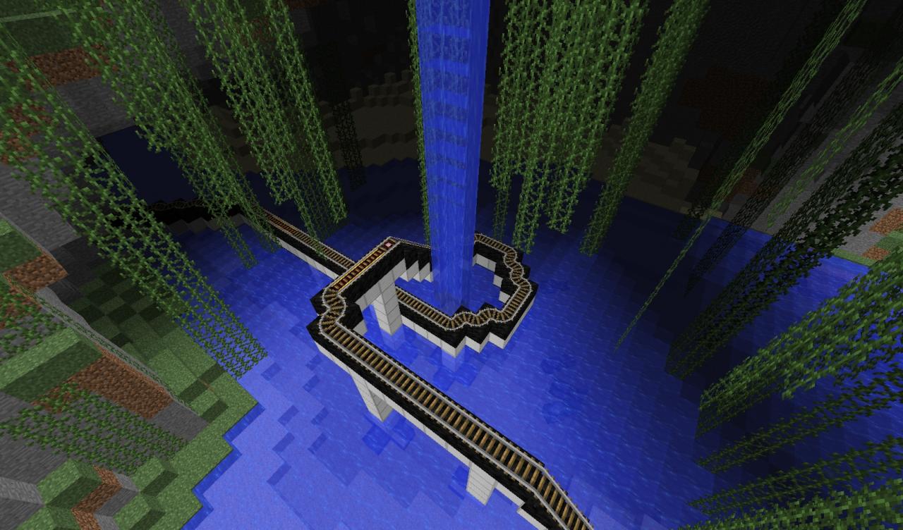 The Drop. (Roller coaster Contest) Minecraft Map