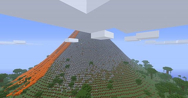 Desert island survival Minecraft Map