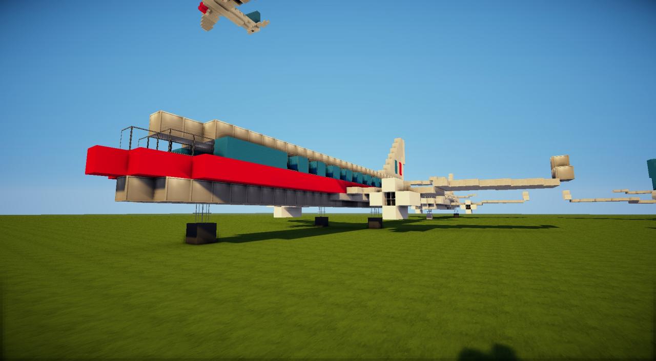 Boeing 737-800 [1:1] Minecraft Map