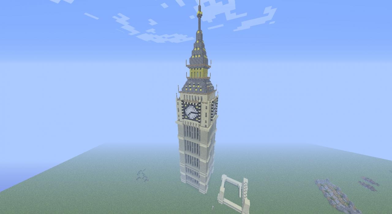 Big Ben (Westminster Clock Tower) Minecraft Map