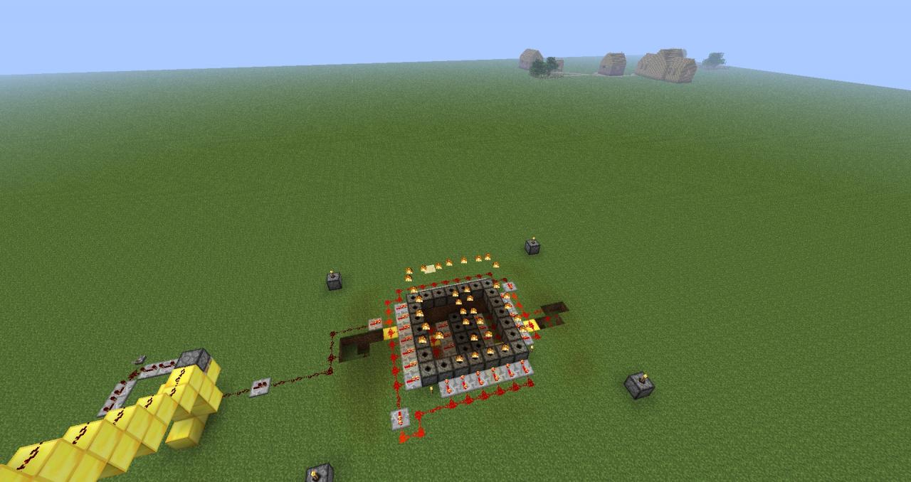 Burning sand Minecraft Map