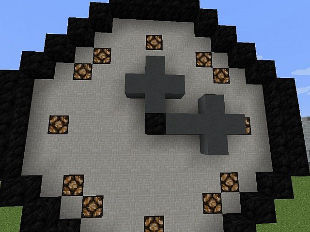 3d art ~clock~ Minecraft Map