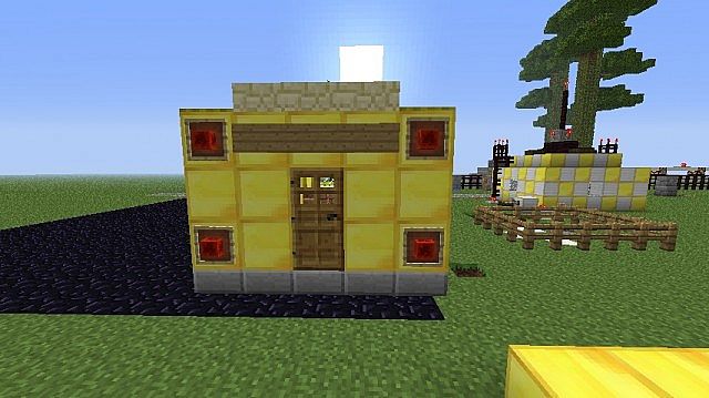 the Magic School bus Minecraft Map