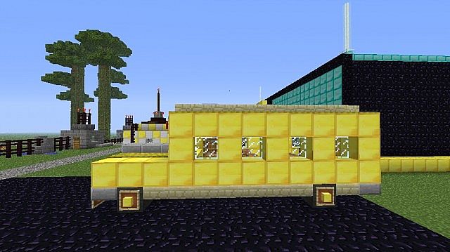 the Magic School bus Minecraft Map
