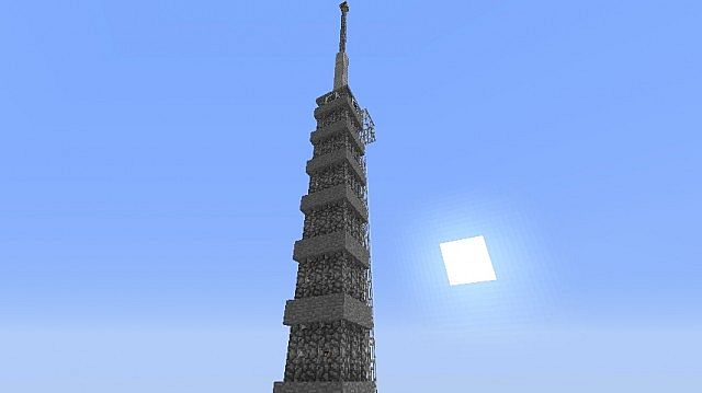 the Freedom Tower Minecraft Map