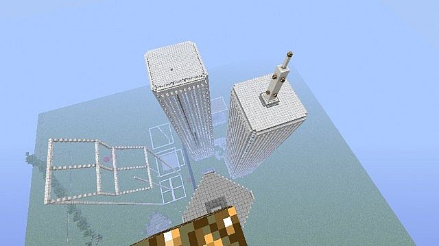 the Freedom Tower Minecraft Map