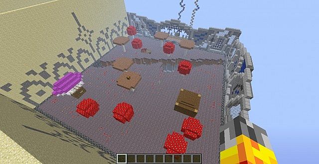 Mushroom walls Minecraft Map