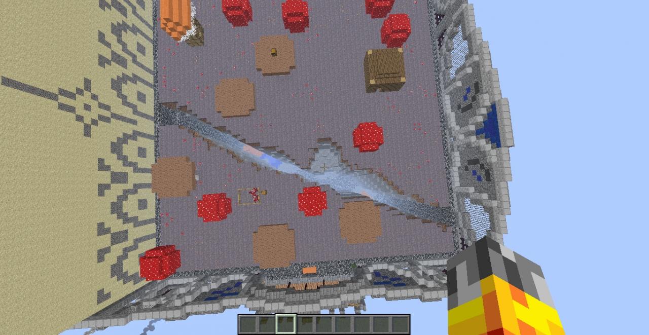 Mushroom walls Minecraft Map