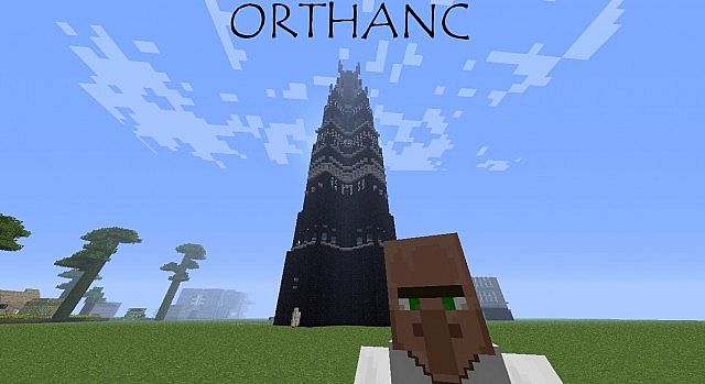 The Tower of Orthanc (LOTR) Minecraft Map