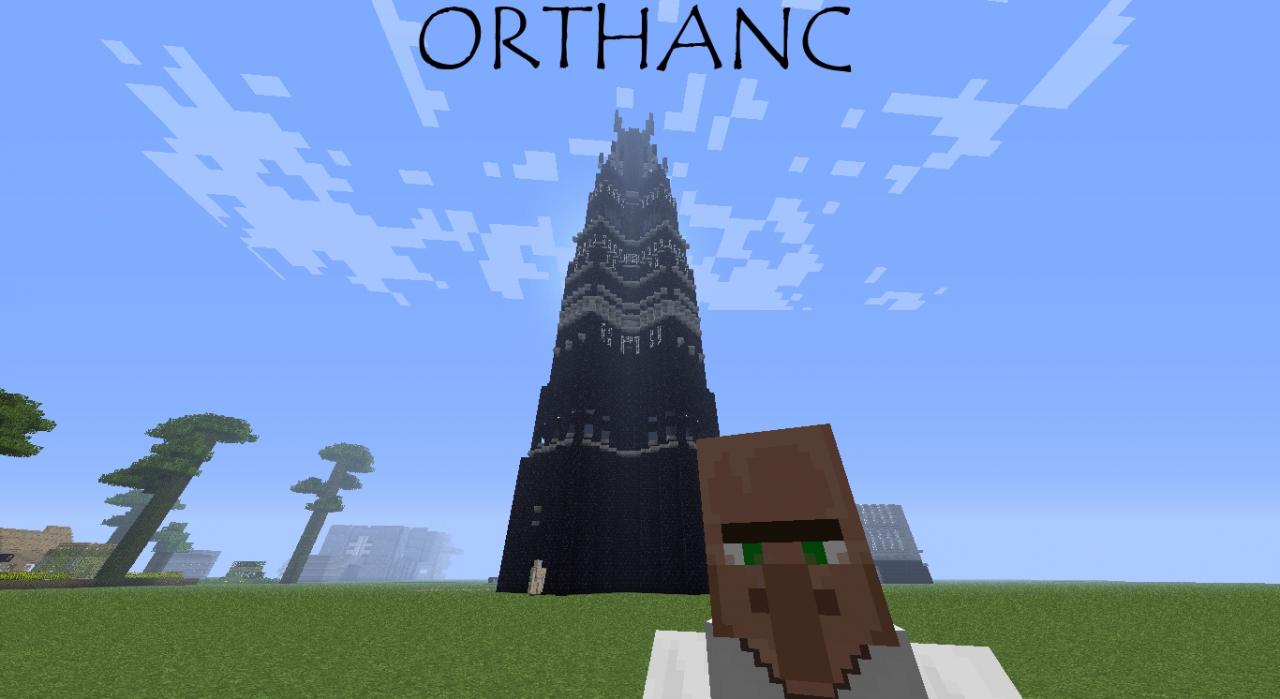 The Tower of Orthanc (LOTR) Minecraft Map