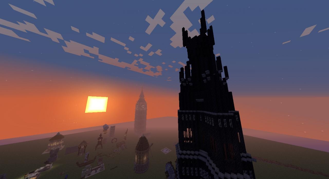 The Tower of Orthanc (LOTR) Minecraft Map