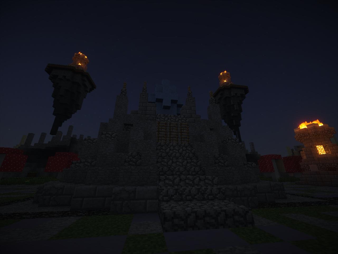 Mushroom Lanes (The Walls) Minecraft Map