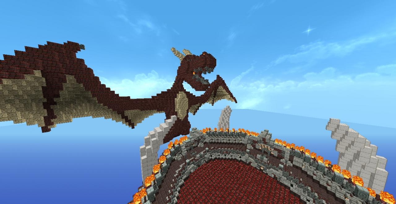 {Bow Spleef Arena} =-=-=-Dragon Arena-=-=-= Minecraft Map