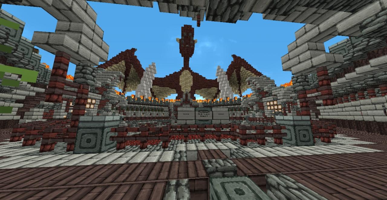 {Bow Spleef Arena} =-=-=-Dragon Arena-=-=-= Minecraft Map