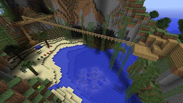 CEDAR CRAFT-the best park for fun Minecraft Map