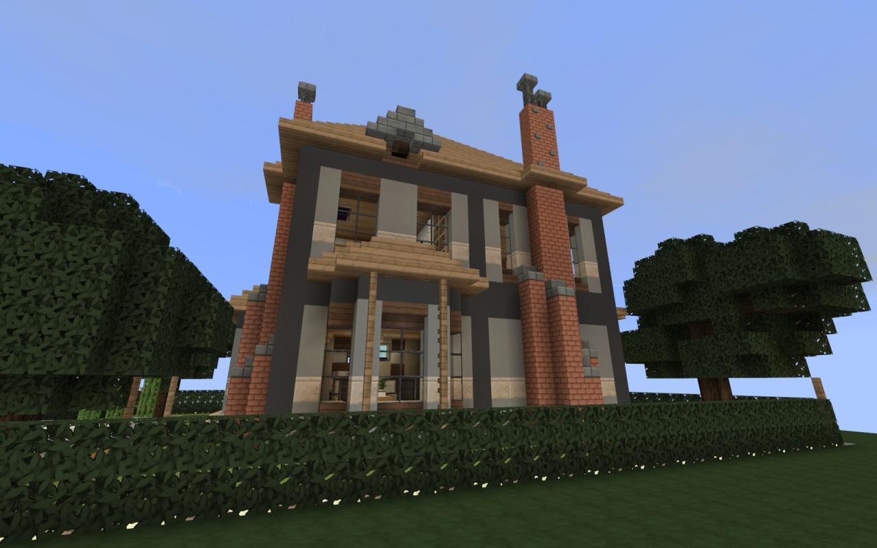 Colonial House Minecraft Map