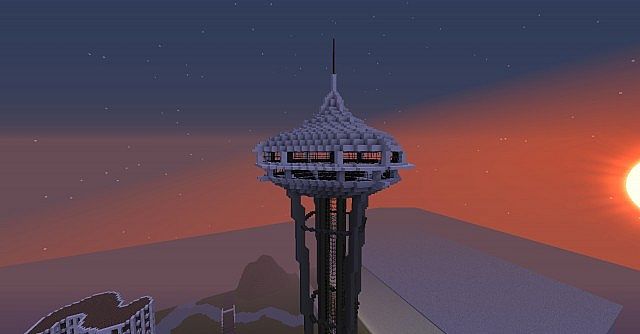 Space Needle Minecraft Map