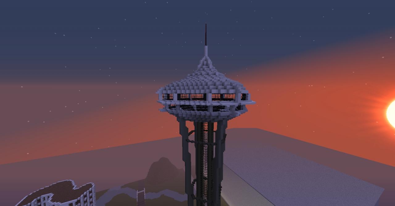 Space Needle Minecraft Map