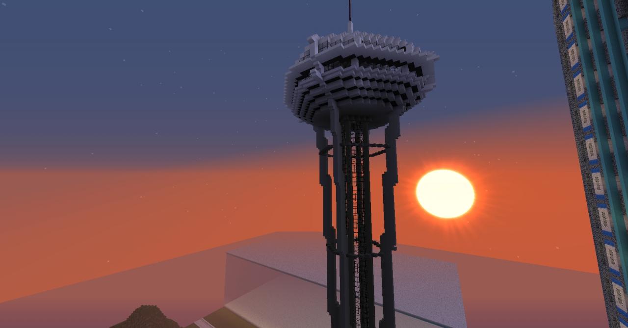 Space Needle Minecraft Map