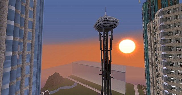 Space Needle Minecraft Map