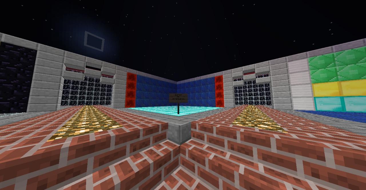 Basic Factions PVP Server Spawn Minecraft Map