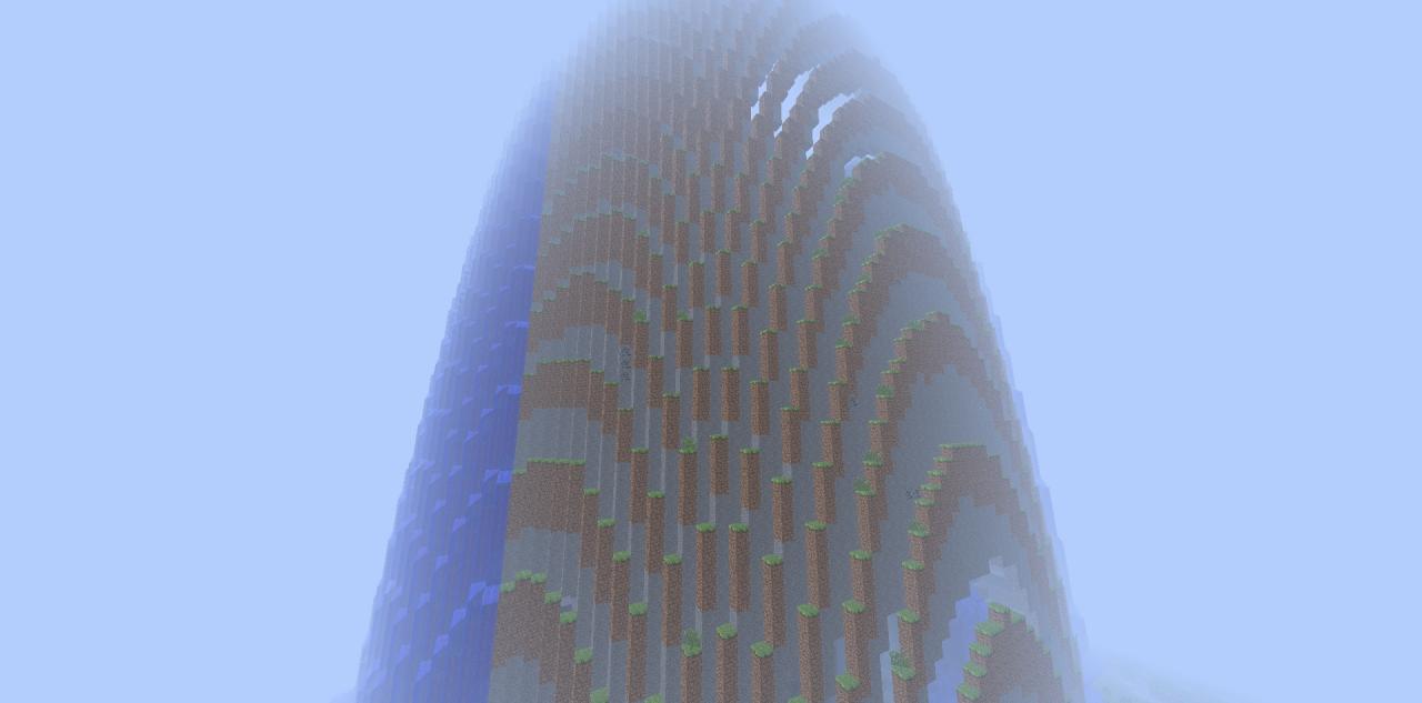 surviving with a lot of minerals! Minecraft Map