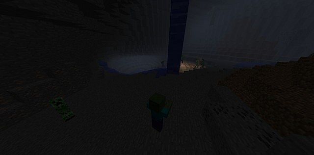 surviving with a lot of minerals! Minecraft Map