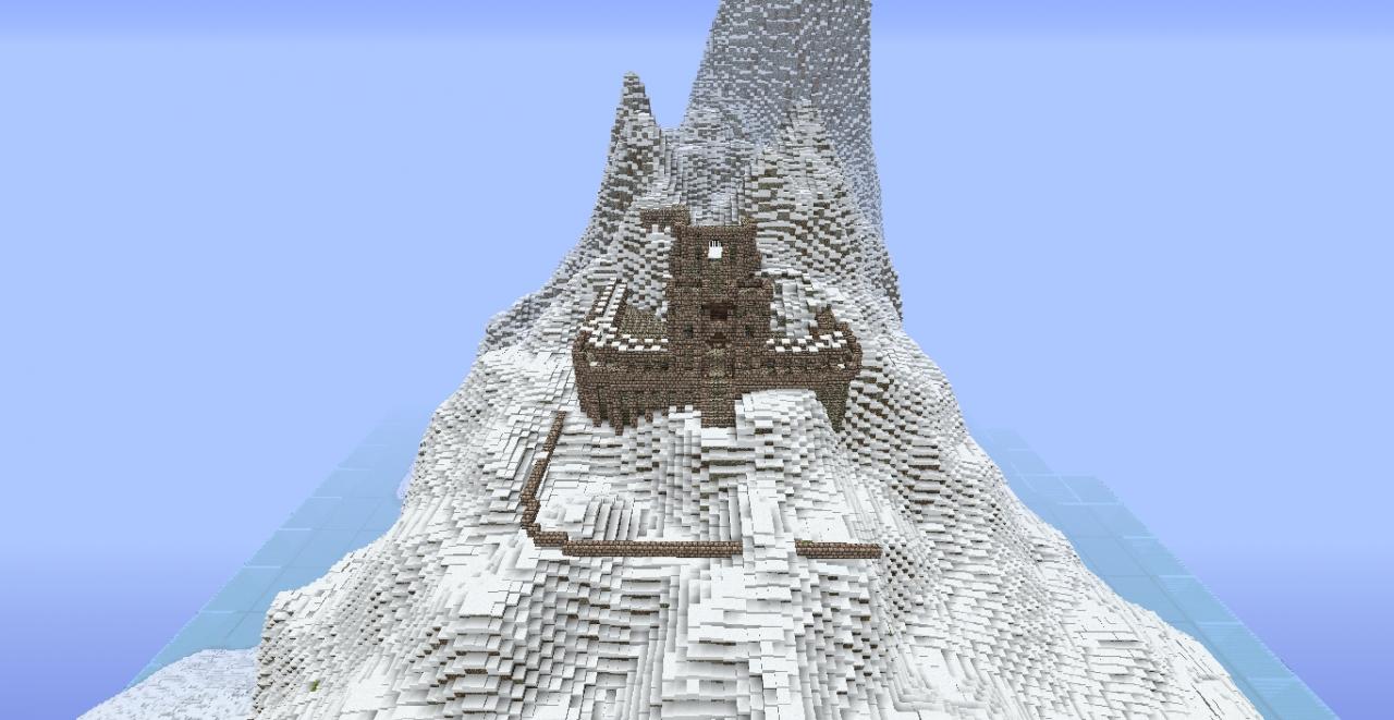 Medieval/fantasy Dwarfen styled castle Minecraft Map