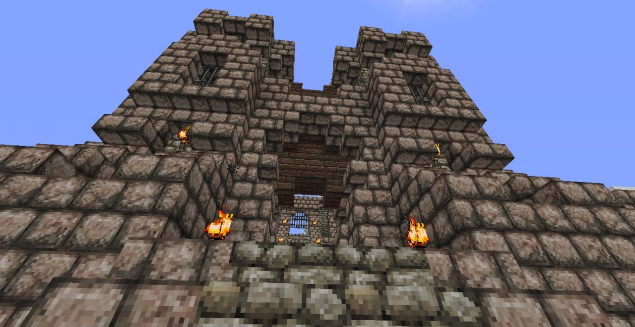 Medieval/fantasy Dwarfen styled castle Minecraft Map