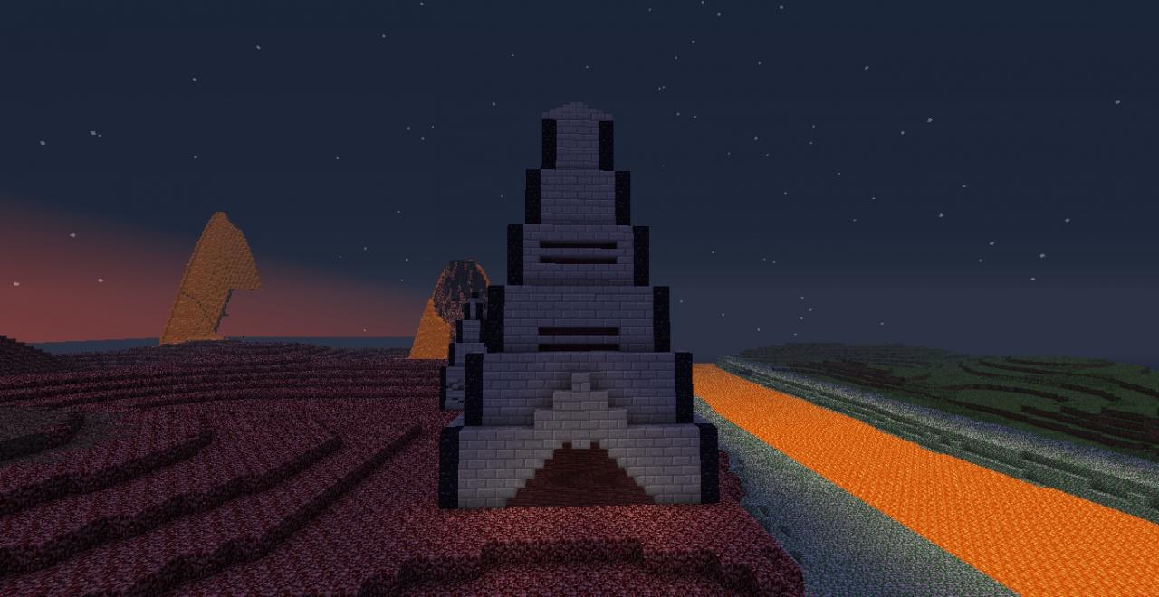 Overworld VS Nether Minecraft Map