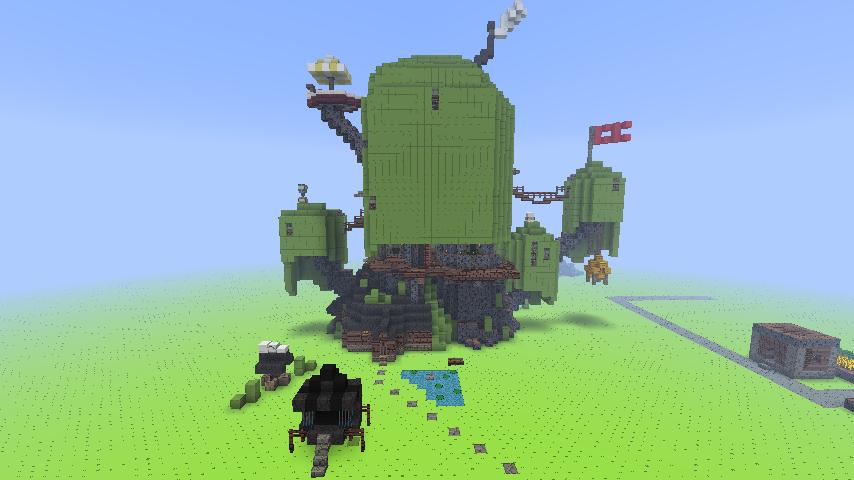 ADVENTURE TIME TREE FORT ]#* Minecraft Map